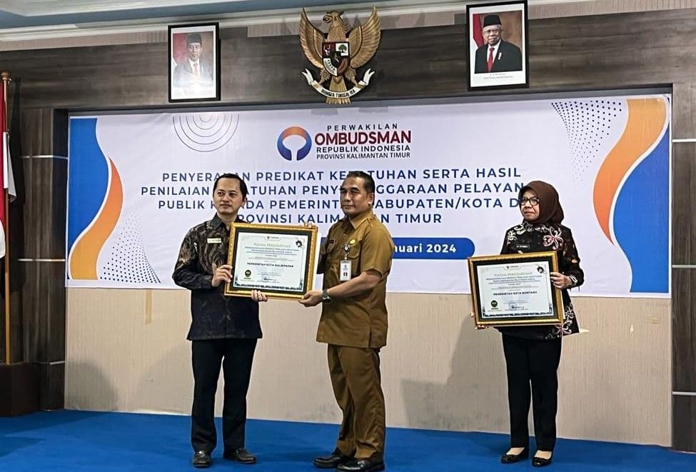 Pemkot Balikpapan Raih Predikat Kualitas Tertinggi Kepatuhan Pelayanan Publik dari Ombudsman RI ...